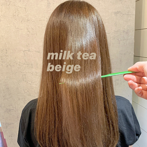 〔color〕milk tea beige